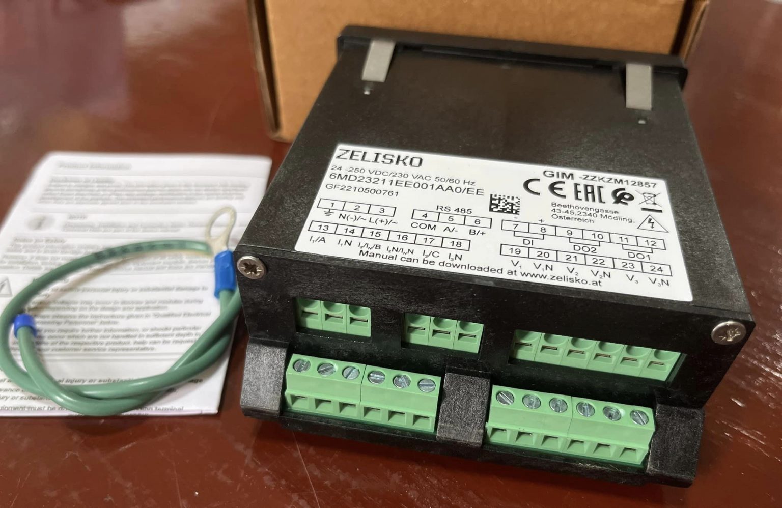 Voltage and Current Sensor with grid intelligent monitor